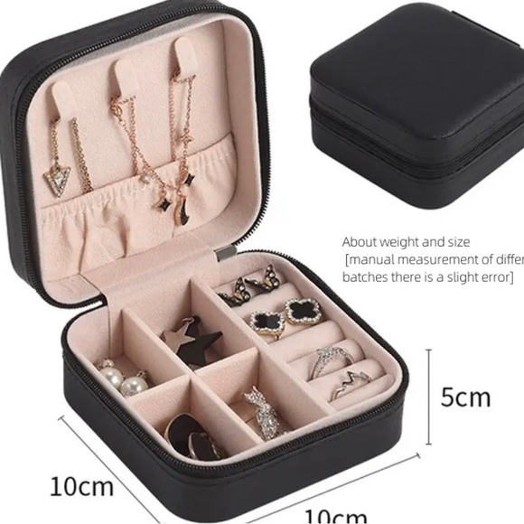 Accessories | Single Layer Storage Box Ladies Travel Leather Jewelry ...